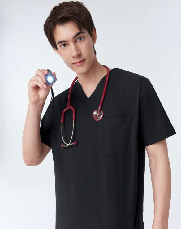 GQ Pro Med Men Scrub Shirt (Premium) – GQSize